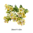 Artificial Flowers for Home Decor Realistic Plastic Floral Arrangements ...