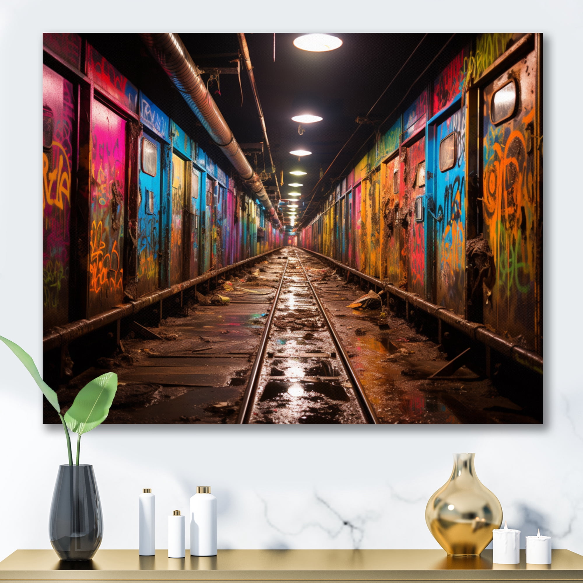 Click here for Designart Tunnels Wall Art Decor  Tunnels Wall Art... prices