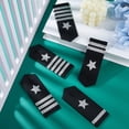 4 Pairs 4 Style Pilot Epaulet Shoulder with Golden Stripes Pilot ...