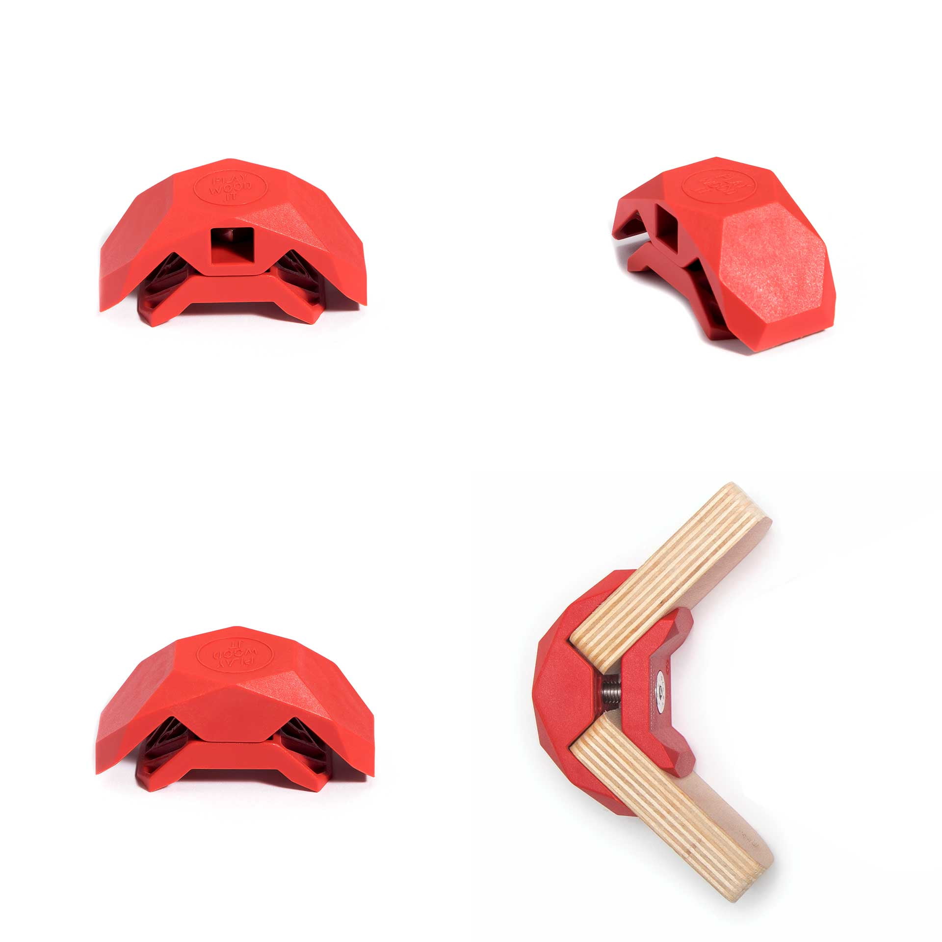 PlayWood Connector for Tool-Free Modular Pop-Up Furniture & Storage ...