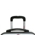 InUSA Print 20" Hardside Checked Luggage with Spinner Wheels, Handle ...
