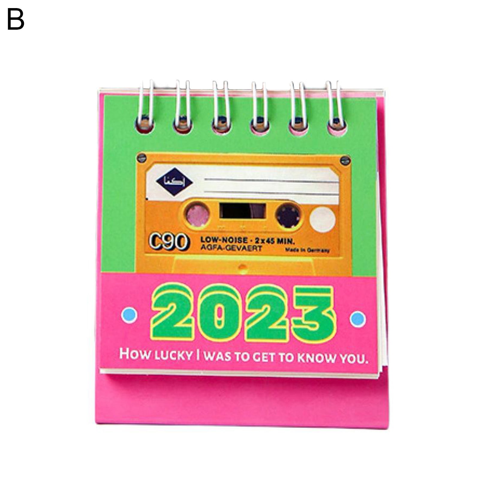 DISHAN Planner Calendar Record Date Mini Durable Student School Office ...