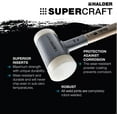 Halder 3366.035 20oz Supercraft Deadblow, Non-Rebounding Hammer with ...