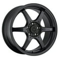 17" Black BC BACKBONE Wheel by Konig Wheels BC7S514455 - Walmart.com