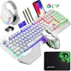 XINMENG K680 Wireless Gaming Keyboard Mouse Bluetooth Headset Kit with ...