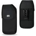 Vertical Rugged Nylon Case with Belt Loop, Compatible with Cricket Icon ...