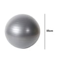 Exercise Ball for Yoga, Balance, Stability - Fitness, Pilates, Birthing ...