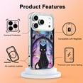 CFHADD-Compact Case for iPhone 17 Pro Max Halloween cat Design,Cute ...