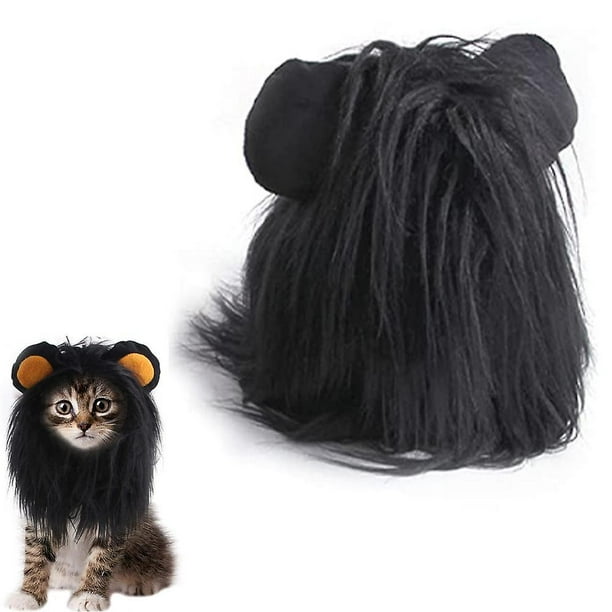 Lion Mane Wig Pet Costumes Hat For Halloween Christmas Dress Up ...