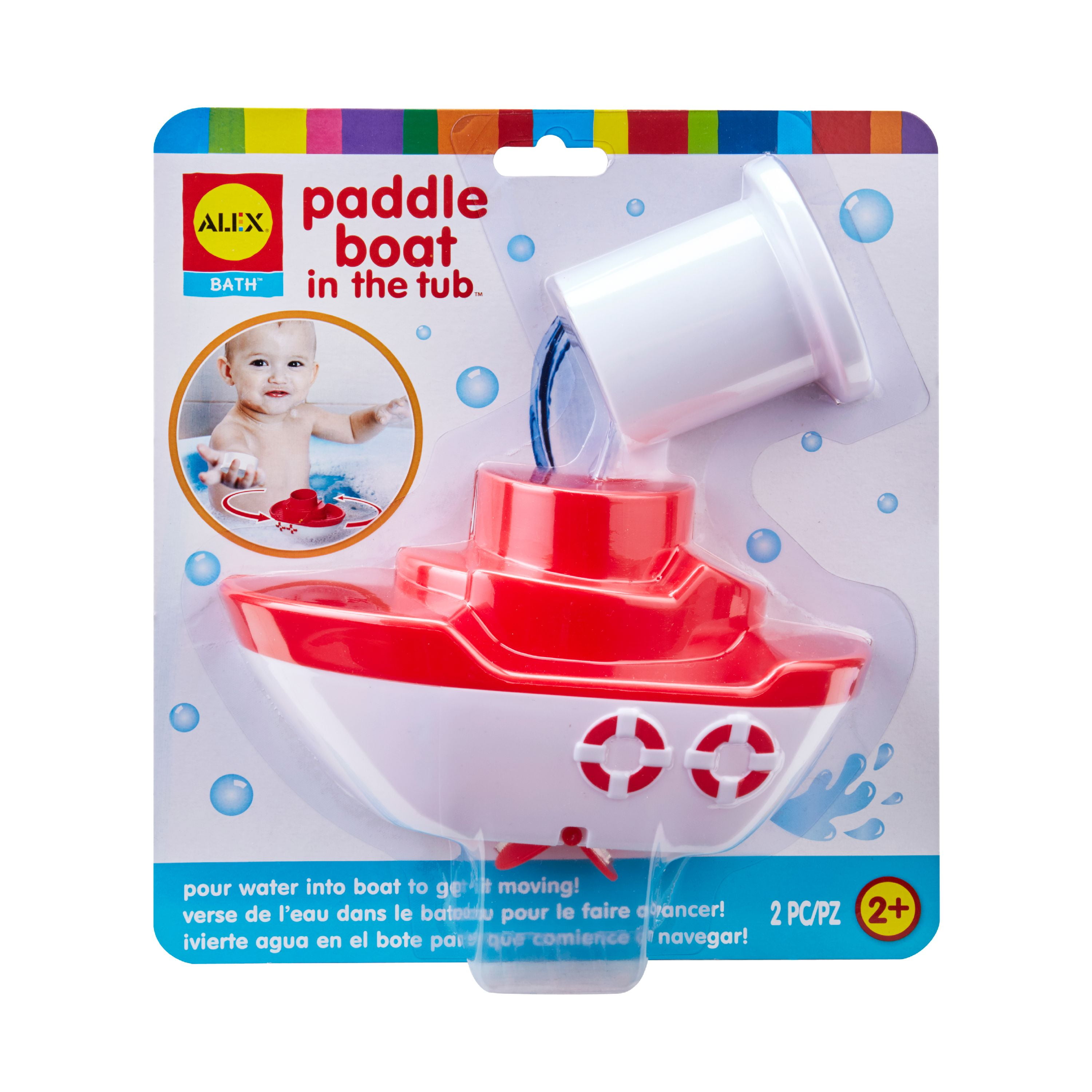 ALEX Bath Paddle Boat In The Tub - Walmart.com