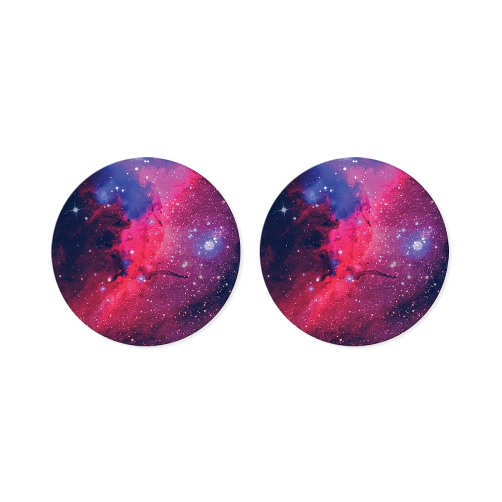 FINCIBO Round Screen Cleaner (5cm) Microfiber Sticker with Design for ...