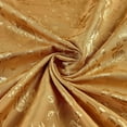 Bronze Brocade Jacquard Satin Fabric 58” 60” Inches Wide Sold By The
