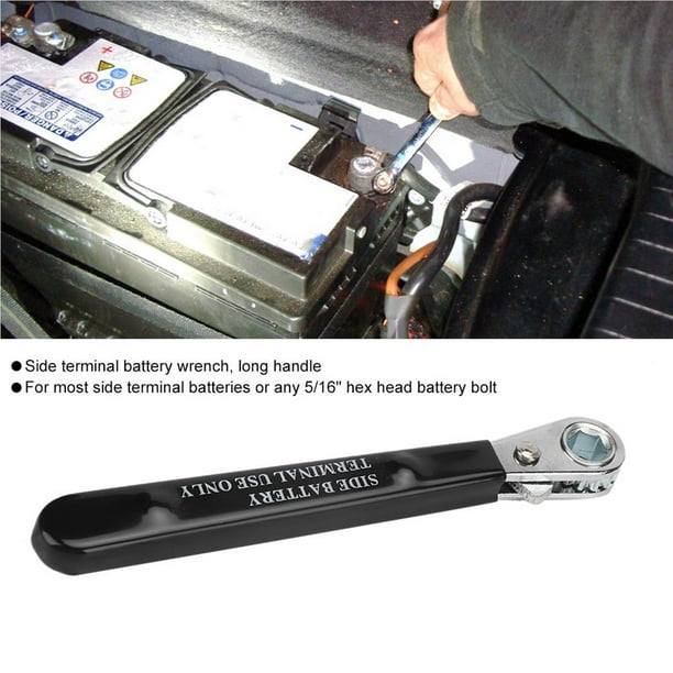 5/16" 6 Point End Insulated Wrench Terminal Wrench Handle Side Terminal ...