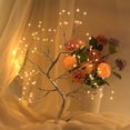 HOTBEST Mini Tabletop Pearl LED Tree Lamp, Touch Switch Night Light for ...