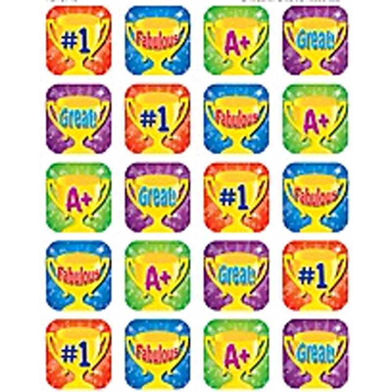 TCR5748 - Trophy Stickers 120 Stks by Teacher Created Resources ...