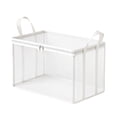 2Pcs Transparent Home Textile Storage Transparent Comic Book Storage ...