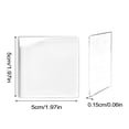 DIY Acrylic Fridge Magnets Kit with Adhesive Backing - Clear Fridge ...