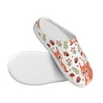 Disketp Squirrel And Women's Men's Slippers Plush Slip-On House Slipper ...