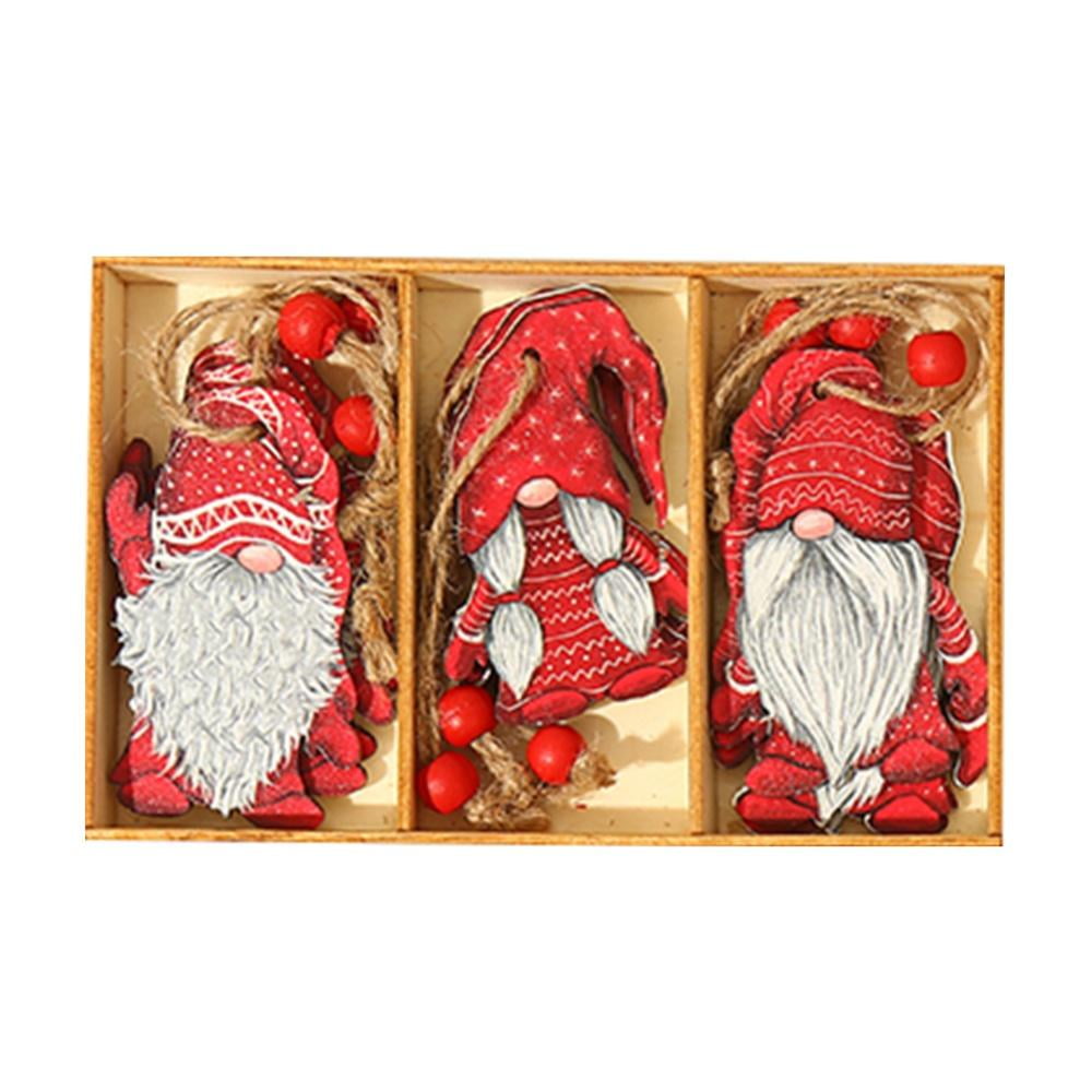 Click here for Groomer Essentials Christmas Santa Gnome Wooden De... prices