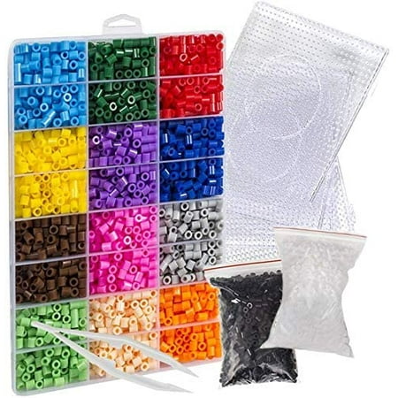 Pixel Beads Art Kit – 6800 Colorful Fuse Beads to Unleash Kids ...