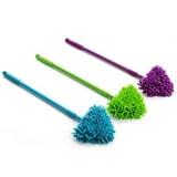 Telescopic Mini Microfiber Mop, Rotatable Triangle Lazy Cleaning Mop ...