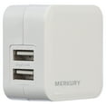 Merkury Innovations 3.4 Amp 2 USB Wall Charger, White - Walmart.com