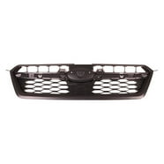 New Aftermarket Premium Fit Chrome / Black Front Grille 53100AC060 fits ...