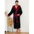 U2SKIIN Mens Hooded Robe, Big and Tall Full Length Plush Robe for Men ... U2SKIIN Mens Hooded Robe, Big and Tall Full Length Plush Robe for Men ...