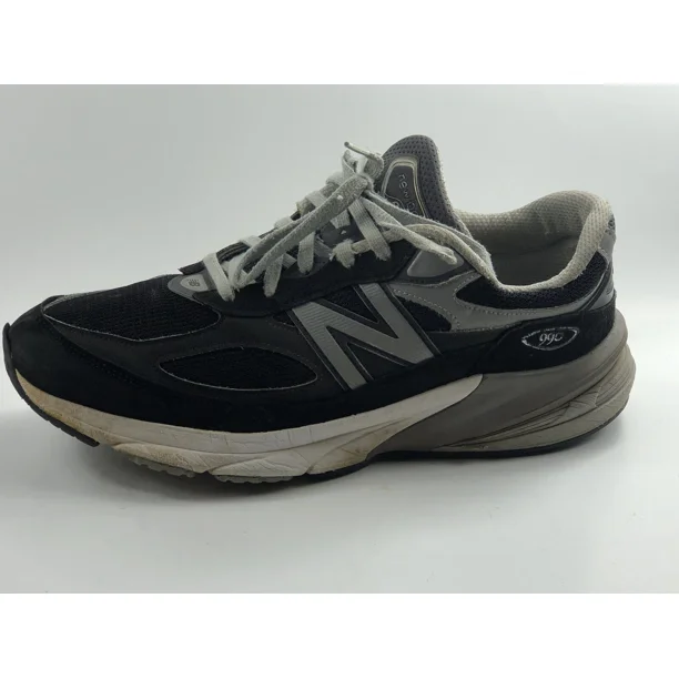 New Balance 990v6 Mens 11.5EE Black White Athletic Running Shoes (NO ...