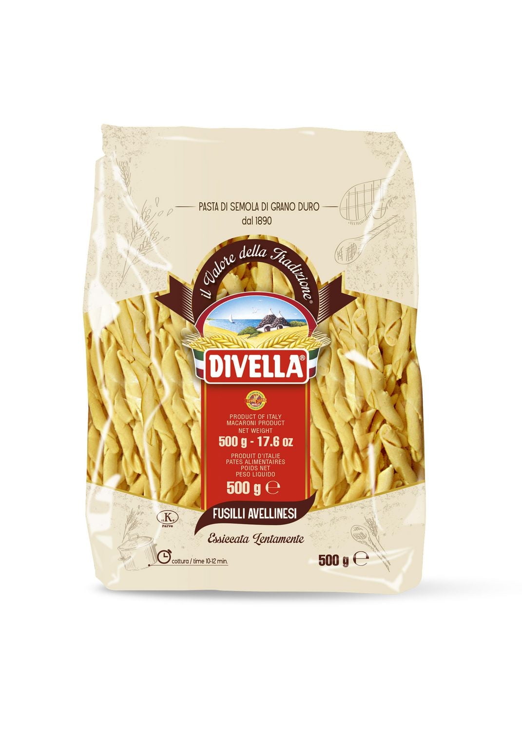 Divella Artisanal Fusilli Avellinesi Pasta - Walmart.ca