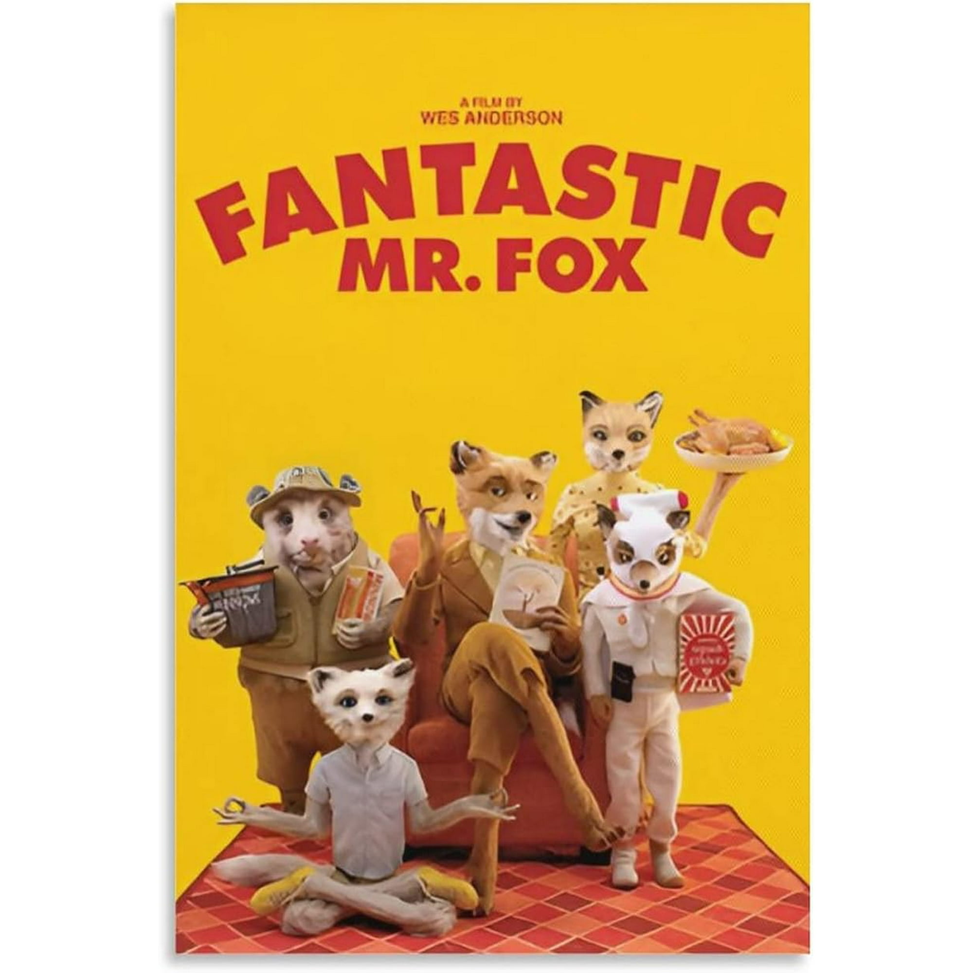Click here for Pphaosho Fantastic Mr Fox Movie Poster Frameless P... prices