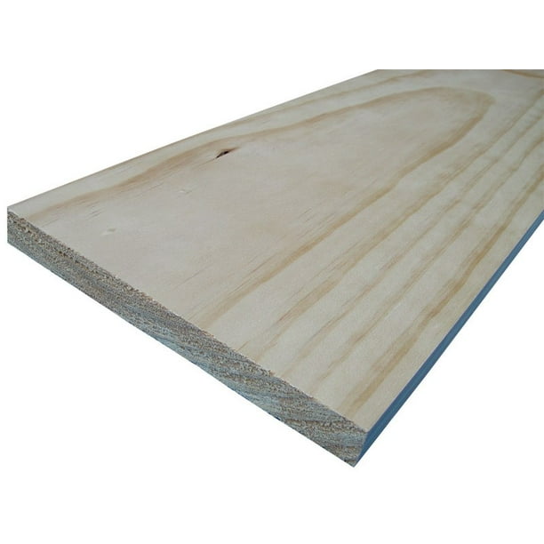 American Wood Clear Pine Board 1 " X 8 " X 2 ' Pine - Walmart.com ...