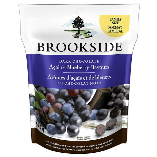 BROOKSIDE Dark Chocolate, Acai and Blueberry Flavour, 595g - Walmart.ca