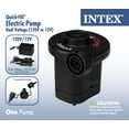 Intex Recreation Corp Quick-Fill AC/DC Electric Air Pump - Walmart.com