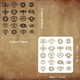 Evil Eye Stencil 11.8x11.8inch Reusable Evil Eyes Pattern Drawing ...