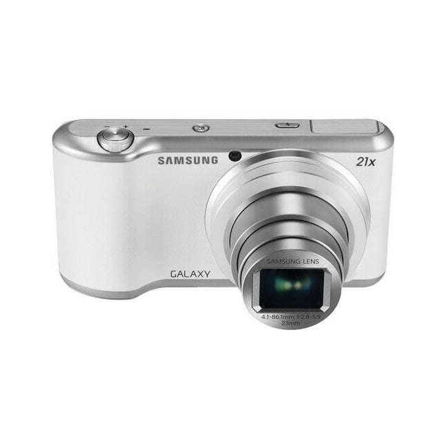 Samsung Galaxy EK-GC200 Cámara Compacta de 16,3 Megapíxeles, Blanca ...