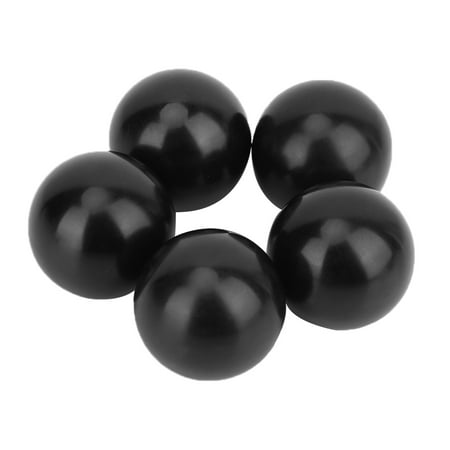 Ball Lever Knob,5Pcs Black Round Ball Ball Lever Knob Engineering Plastic Ball Lever Knob Multi ...