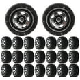 50Pcs Toy Car Wheels for Kids Use Black Plastic DIY Assemble Wheels to ...