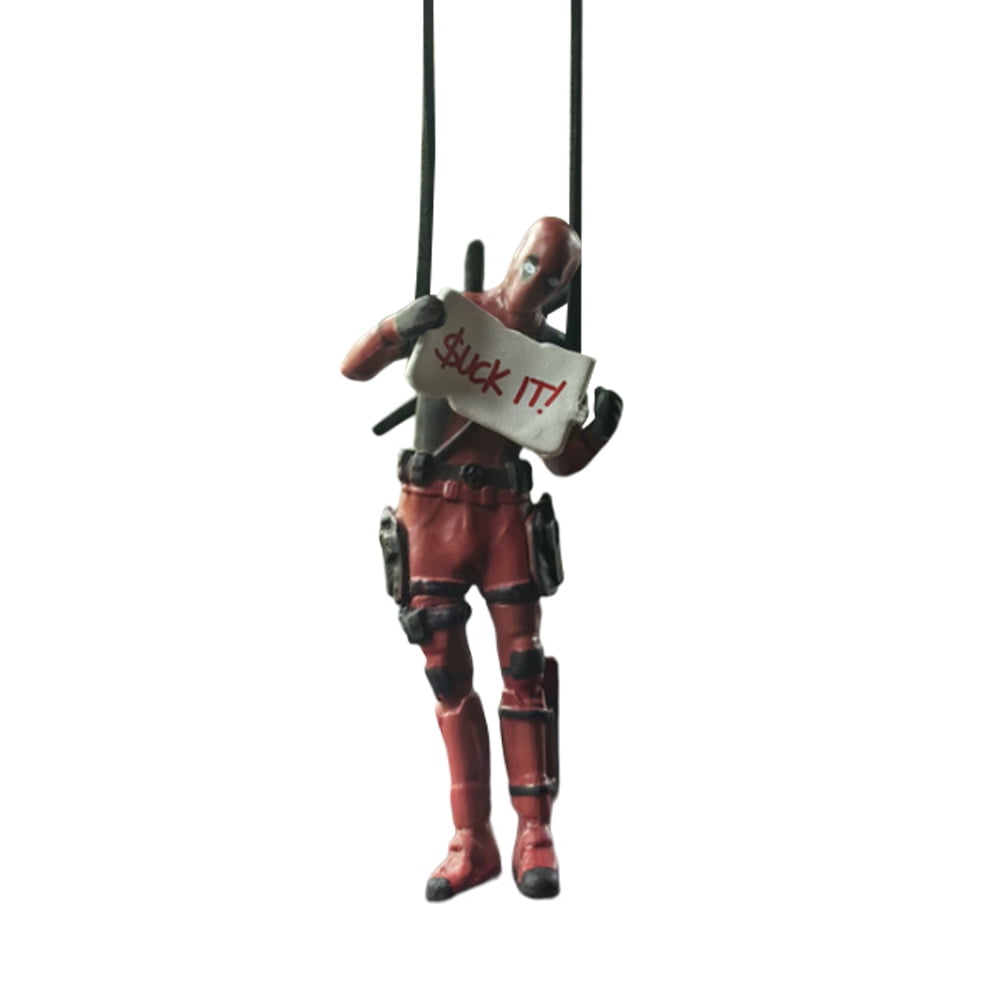 Swing Duck Series Dibujos Animados Deadpool Coche Espejo Retrovisor ...