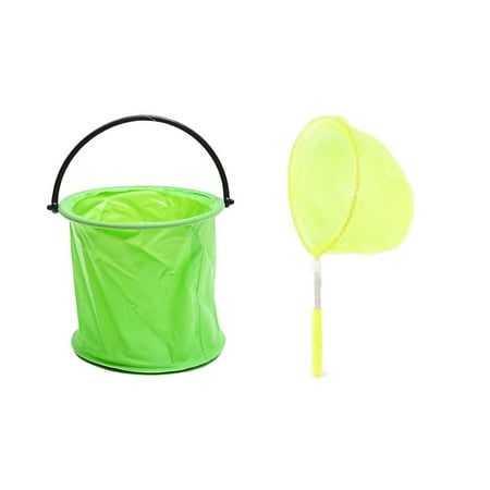 Wweixi Children Fishing Catching Net Fish Bucket Fishnet Catcher ...