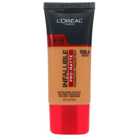 L'Oreal Paris Infallible Pro-Matte Liquid Longwear Foundation Golden ...
