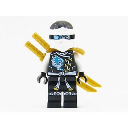 LEGO Ninjago Minifigure Zane Skybound with Dual Gold Swords 70603 ...