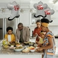 Cymylar White Chef Hat Foil Balloons, Cooking Themed Birthday Party ...