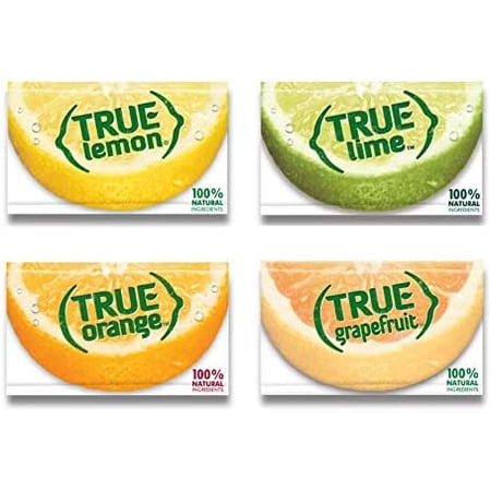 True Lemon 200ct Variety Pack Bag (50 ea. True Lemon, Lime, Orange and ...
