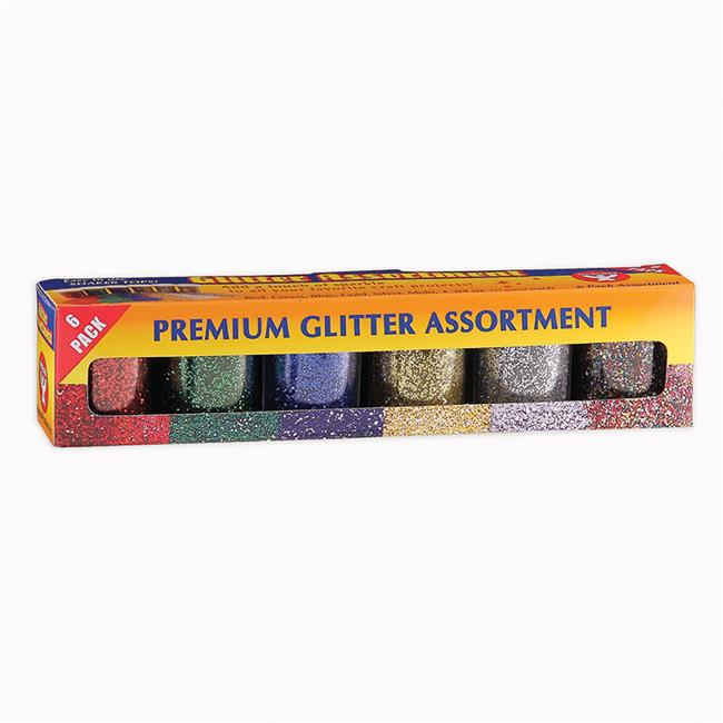 Premium Glitter Assortment, 6 per pack, 3 packs - Walmart.com