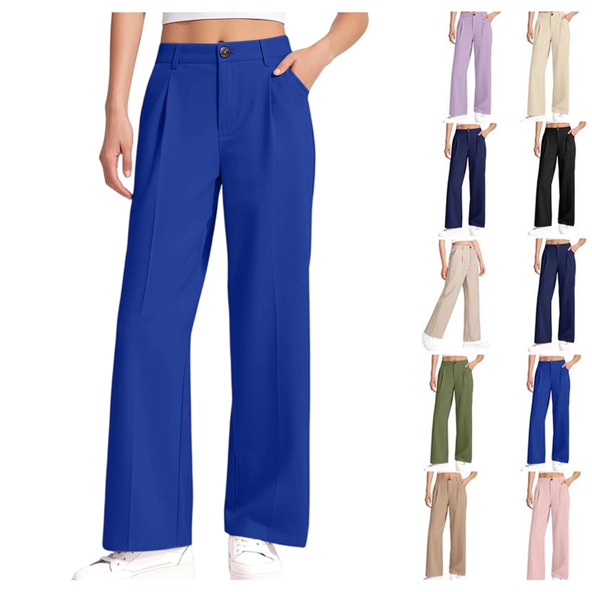 Click here for Wonderwiz Girls Dress Pants Kids High Waist Stretc... prices