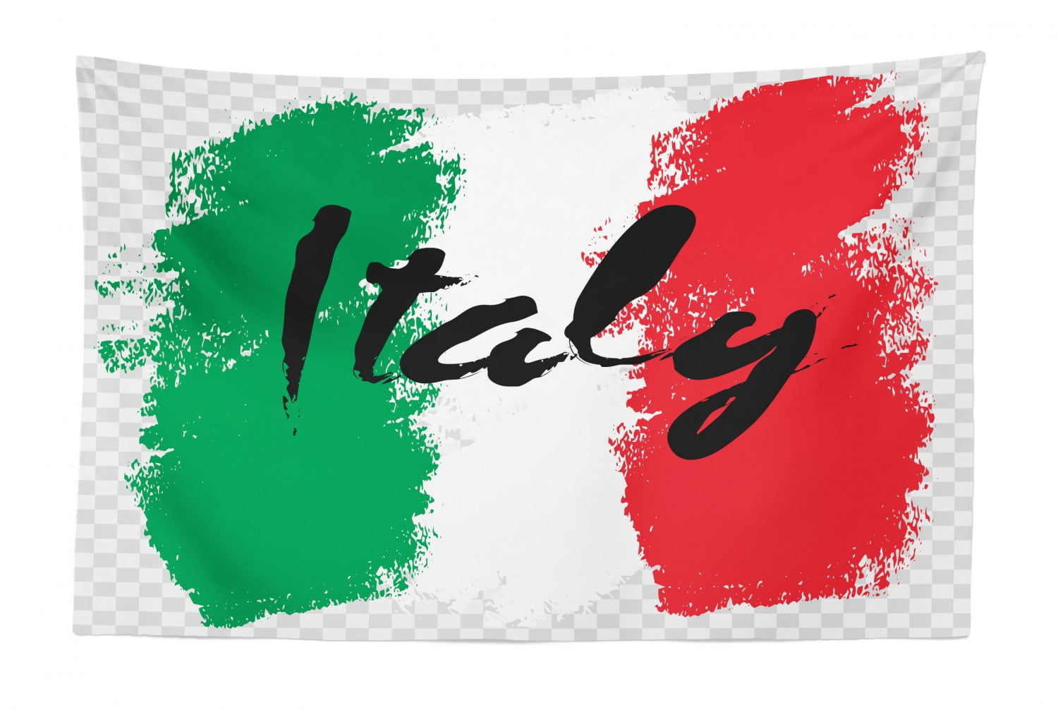 Italy Tapestry, Realistic Ingredients for Pizza Mozzarella Cheeses ...