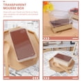 10 Pcs Tiramisu Box Cake Boxes Baking Supply Mousse Container Clear ...