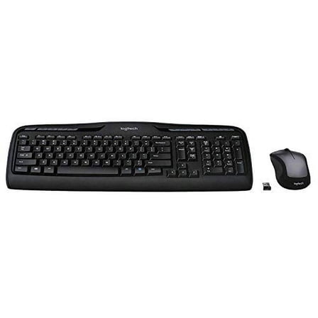 Logitech MK470 Slim Wireless Keyboard and Mouse Combo - Ultra Quiet, 2. ...