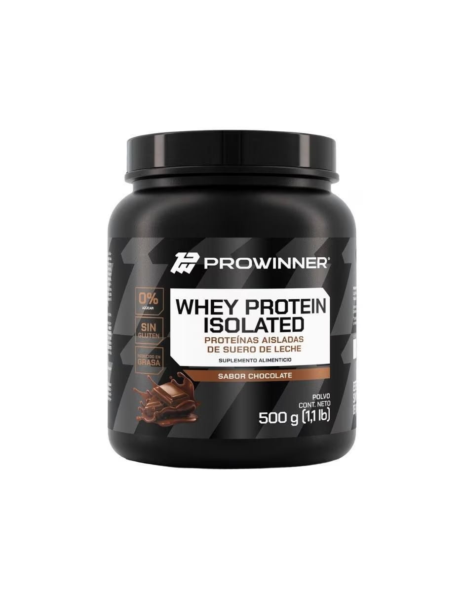 WHEY PROTEIN ISOLATED CHOCOLATE 500 G ProWinner PW-788 | Walmart en línea